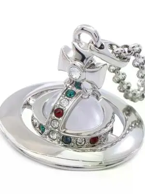 VIVIENNE WESTWOOD Tiny Orb Necklace - Silver