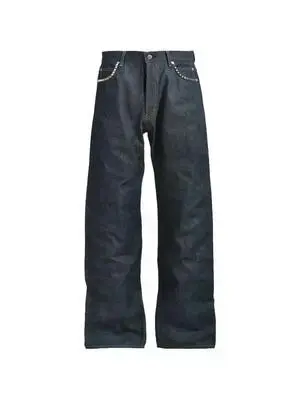 TAKAHIROMIYASHITA THESOLOIST. Selvedge Wide-leg Jeans - Blue