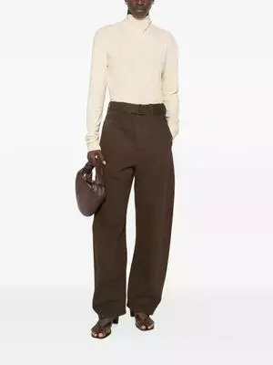 LEMAIRE Belted Wide-leg Jeans