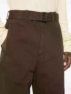 LEMAIRE Belted Wide-leg Jeans