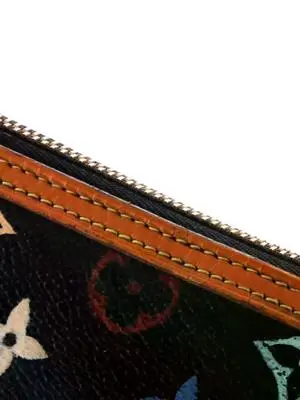 LOUIS VUITTON Millia Pochette Monogram Multicolor Mm Clutch Bag