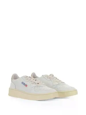 AUTRY Medalist Perforated Leather Sneakers