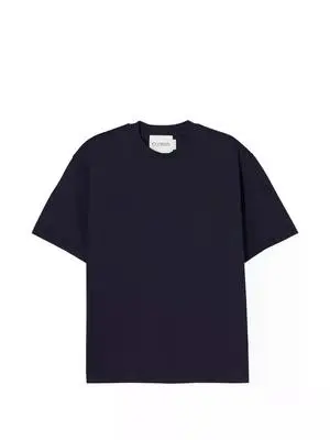 Closed Logo-embroidered T-shirt - Blue