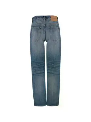 HAIKURE Straight-leg Washed-finish Jeans