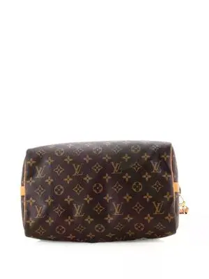 LOUIS VUITTON Speedy Bandouliere 30 Monogram Canvas Shoulder Bag - Brown