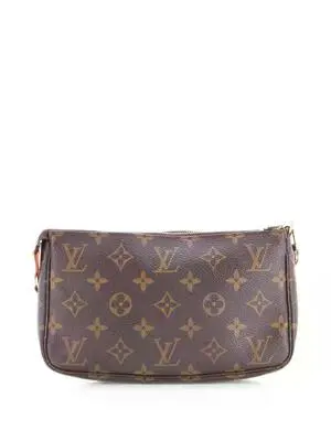 LOUIS VUITTON Pochette Accessoires Nm Monogram Canvas Clutch Bag