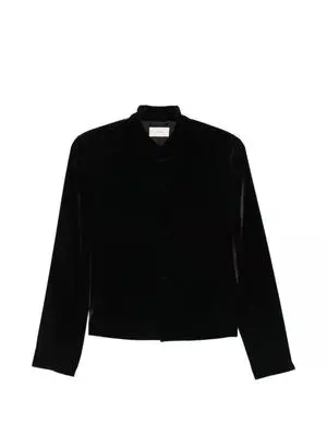THE ROW Baya Velvet-texture Jacket
