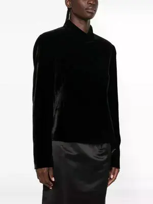 THE ROW Baya Velvet-texture Jacket