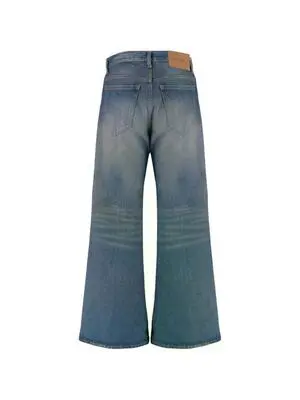 HAIKURE Washed-effect Wide-leg Jeans