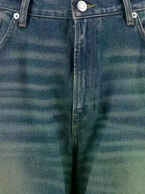 HAIKURE Washed-effect Wide-leg Jeans