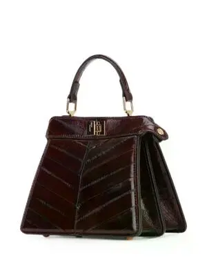 Fendi Petite Peekaboo Iseeu Leather Tote Bag