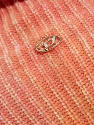 DIESEL® Ribbed Knit Roll Neck Sweater