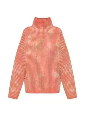 DIESEL® Ribbed Knit Roll Neck Sweater