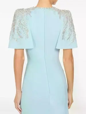 Jenny Packham Embellished Petal Dress