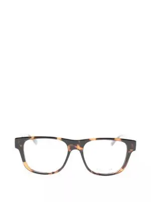 Gucci Square-frame Glasses - Brown