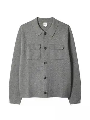 Paul Smith Wool Button-up Cardigan - Grey