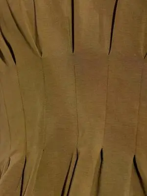 GESTUZ Pleated Peplum T-shirt