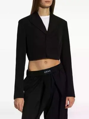 Dsquared2 Cropped Wool Jacket