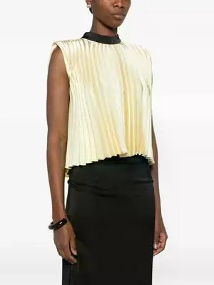 Sandro Pleated Blouse