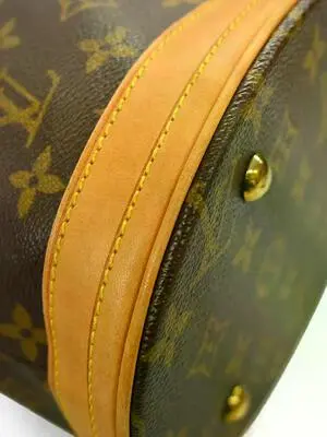 LOUIS VUITTON Monogram Pm Bucket Tote Bag