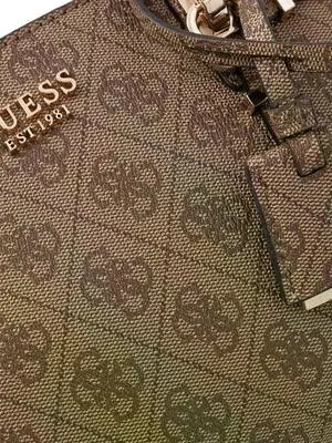Guess Leona Monogram Shoulder Bag