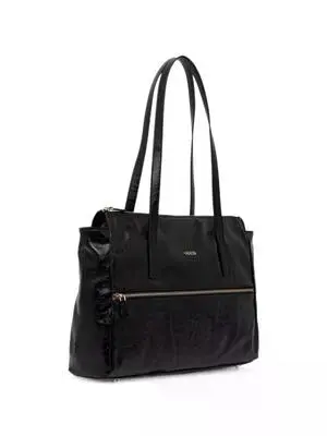 Guess Crinkled Zip-pocket Tote Bag