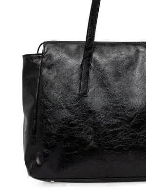 Guess Crinkled Zip-pocket Tote Bag
