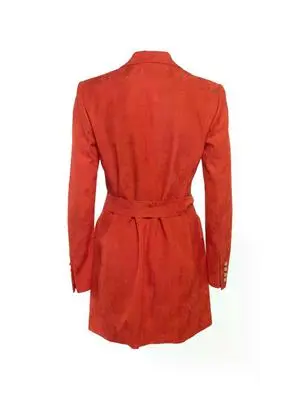 BLAZÉ MILANO Belted Jacquard Blazer