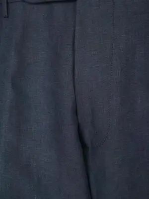 DELL'OGLIO Pressed Crease Tailored Trousers