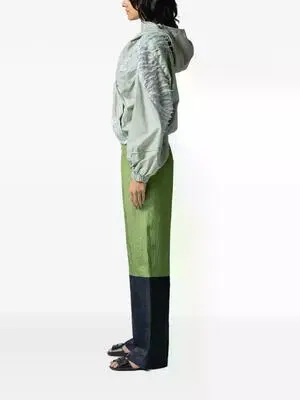 MULLER OF YOSHIOKUBO Ruffled Hooded Jacket