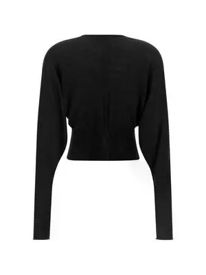 Rick Owens V-neck Batwing Sweater