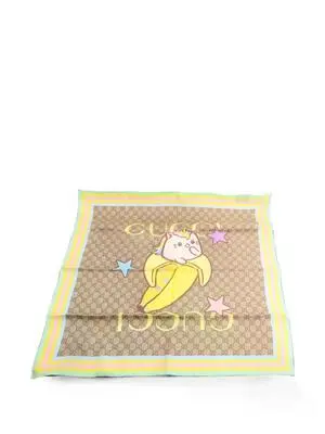 Gucci X Bananya Gg Scarf