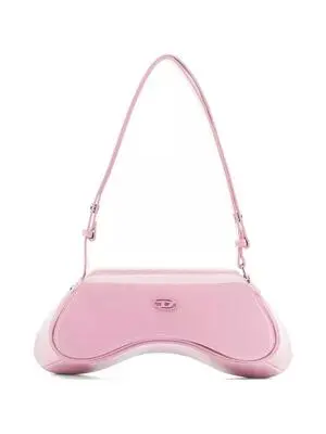 DIESEL® Play Glossy Shoulder Bag - Pink
