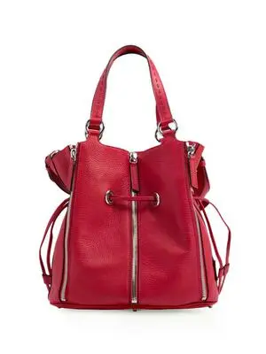 LANCEL Premier Flirt Bucket Bag - Red