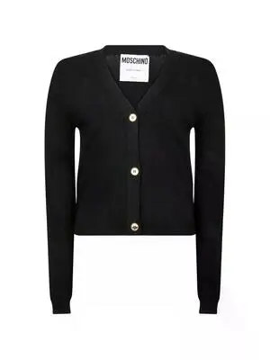Moschino Button-up V-neck Cardigan