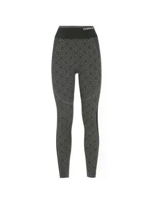 Casablanca Seamless Monogram Leggings - Grey