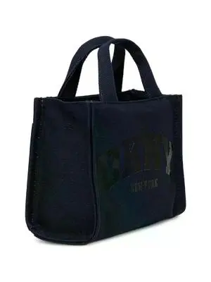 Dkny Hadlee Logo-print Tote Bag - Blue