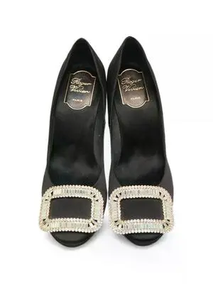 ROGER VIVIER Limelight Crystal-embellished Pumps