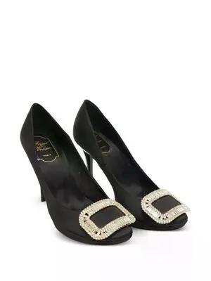 ROGER VIVIER Limelight Crystal-embellished Pumps