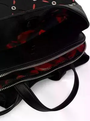 Desigual Eyelet Embellished Studded Backpack