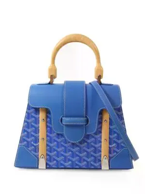 Goyard Saigon Pm Handbag - Blue