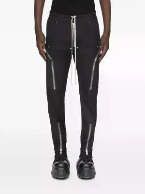 Rick Owens Heizer Zip-detail Cargo Pants - Black