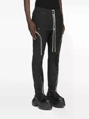 Rick Owens Heizer Zip-detail Cargo Pants - Black