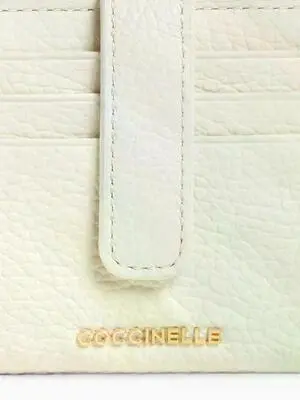 COCCINELLE Medium Metallic Leather Wallet