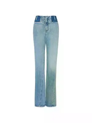 MAISON MARGIELA Patchwork Slim-fit Jeans - Blue