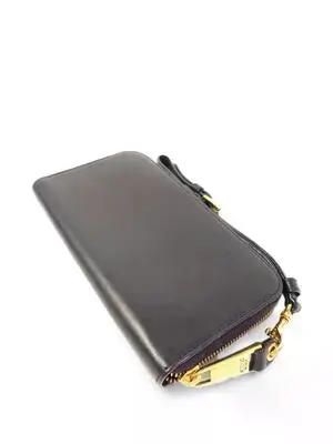 Moschino Logo-print Leather Wallet