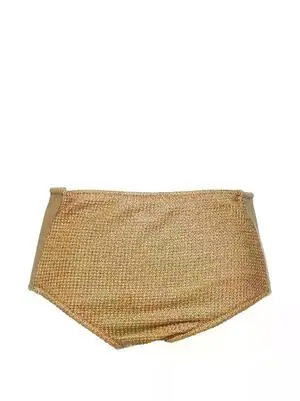 MULLER OF YOSHIOKUBO High-waist Bikini Bottoms - Neutrals