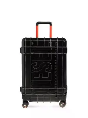 DIESEL® Embossed Logo Suitcase - Black