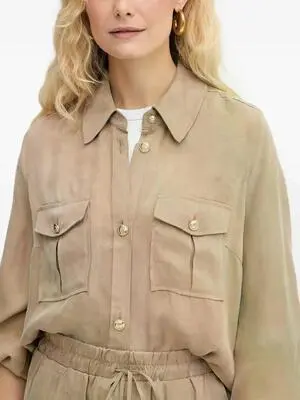 Guess Classic Collar Shirt With Chest Pockets