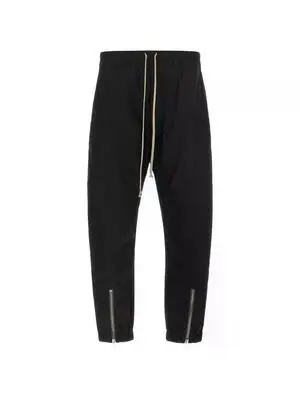 Rick Owens Tower Tecuatl Track Drawstring Pants - Black